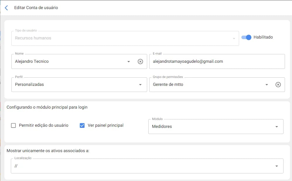 Aprimore sua experiência no Fracttal One: Personalize seu login